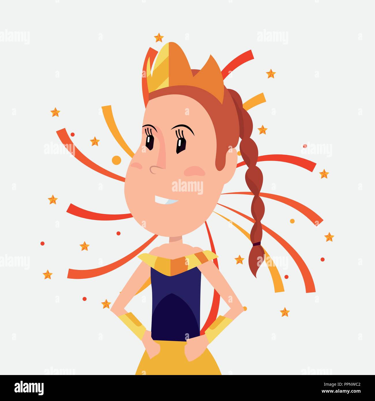 The princess and the pirate Stock Vector Images - Alamy