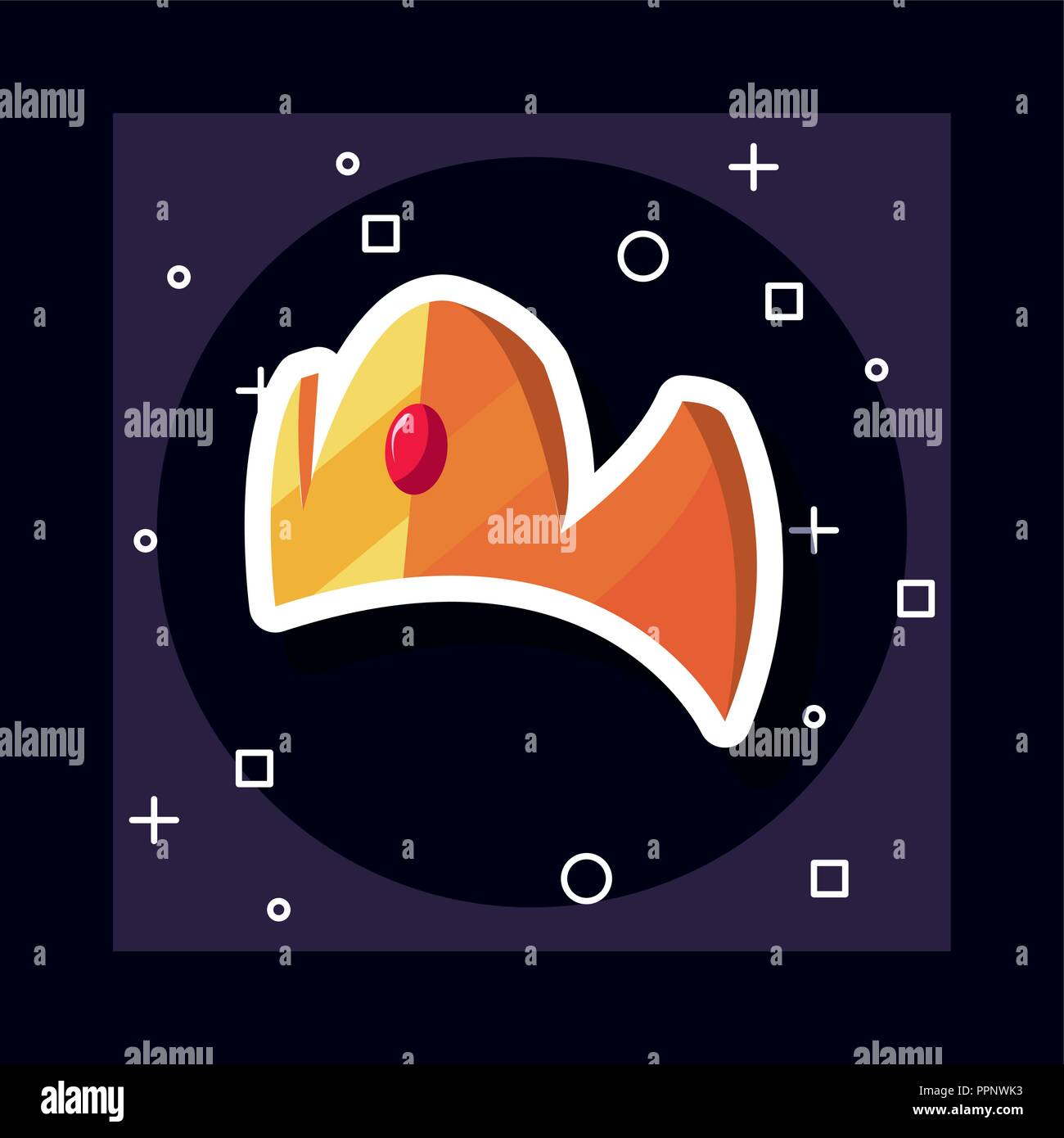 Princess parade Stock Vector Images - Alamy