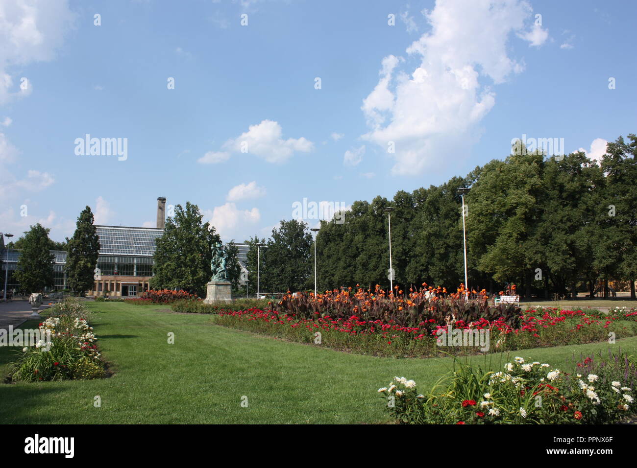 Park Wilsona in Poznan, Poland Stock Photo - Alamy