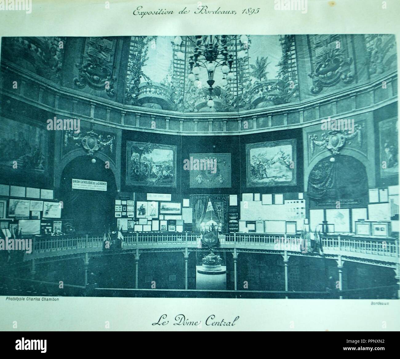 Bordeaux Exposition 1895 - Le Dôme central Stock Photo - Alamy