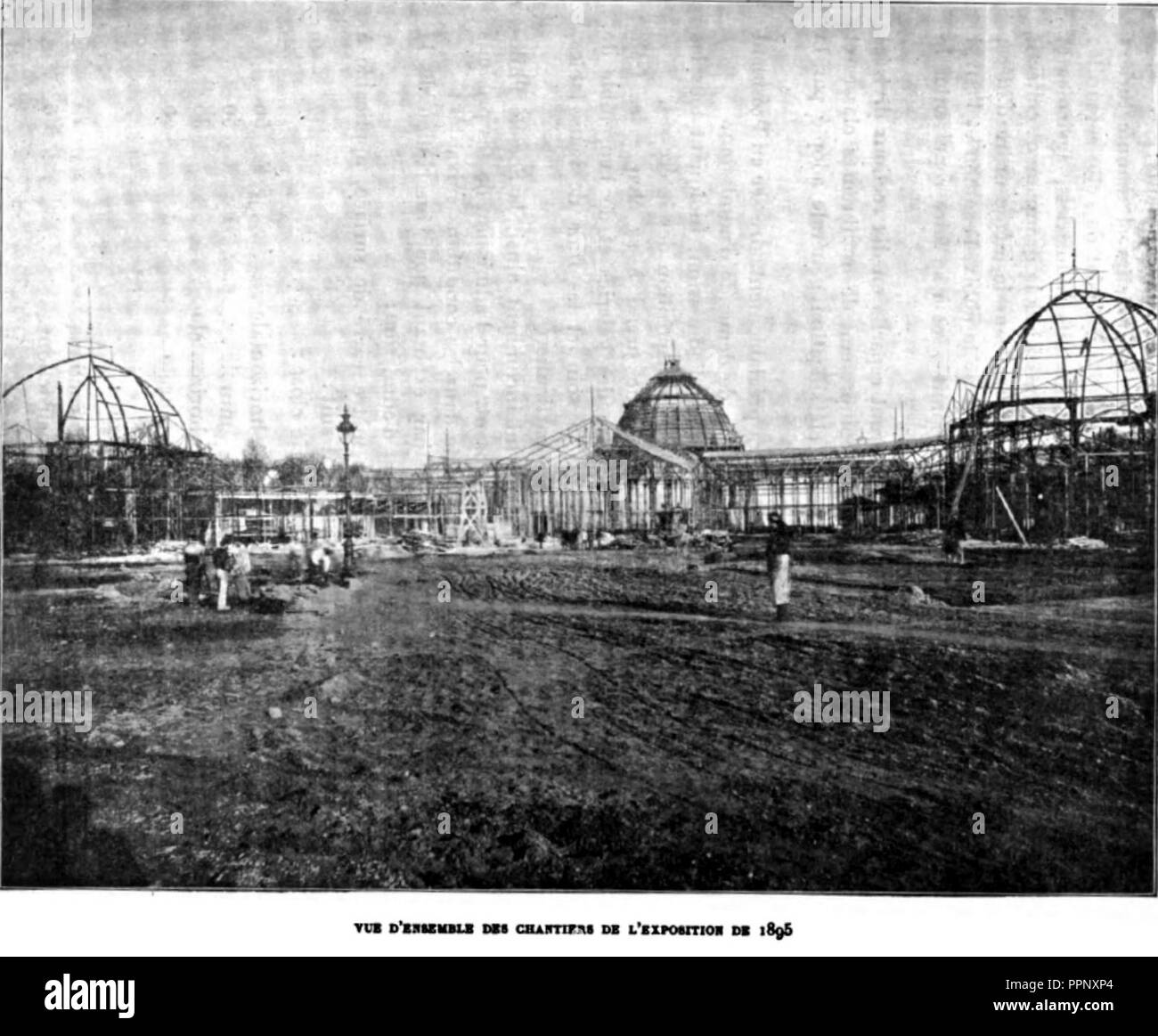 Bordeaux exposition 1895 - Palais de la Garonne i Stock Photo - Alamy