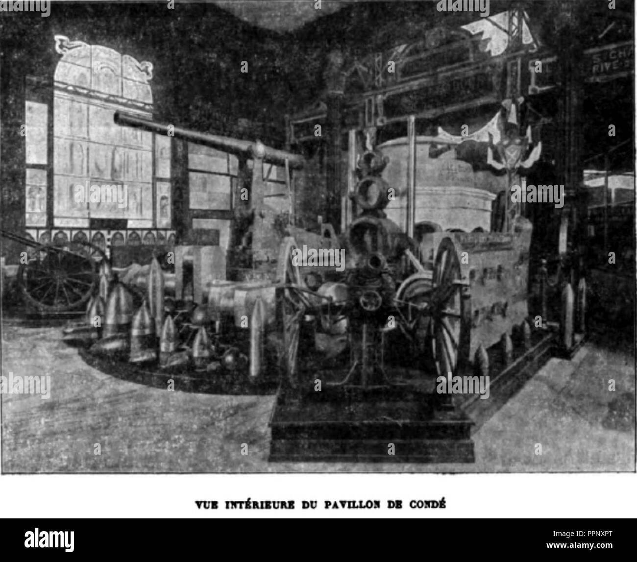 Bordeaux exposition 1895 - Pavillon Condé a Stock Photo - Alamy