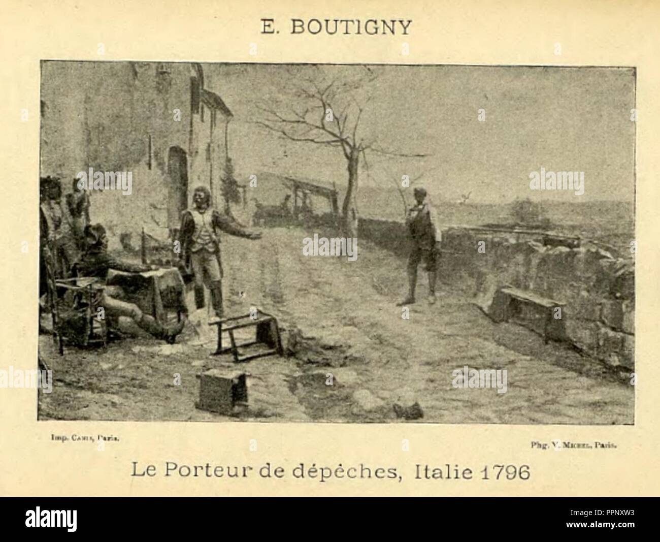 Bordeaux exposition Art Moderne 1895 - E Boutigny Stock Photo - Alamy