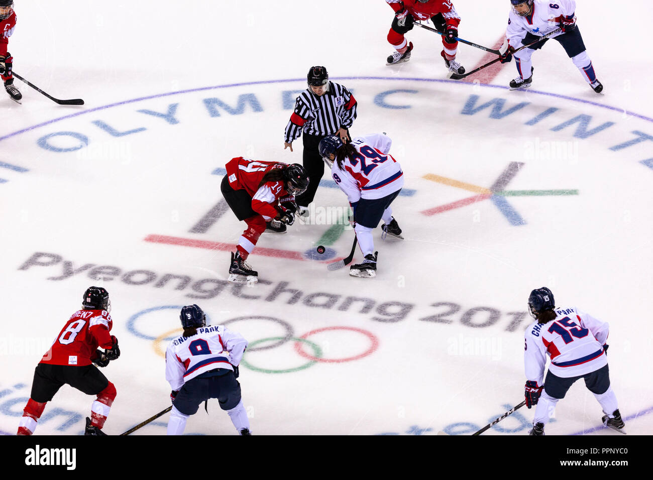 Women's Ice Hockey Preliminary Round - Group B game between Switzerland ...