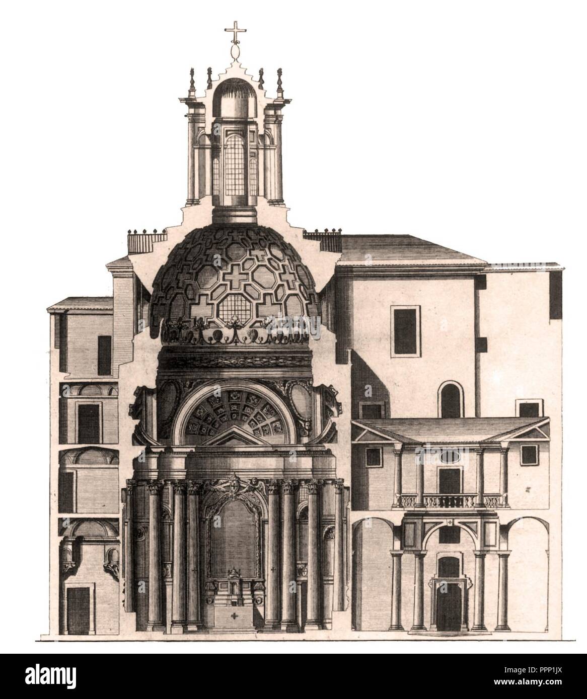 Borromini drawing hi-res stock photography and images - Alamy