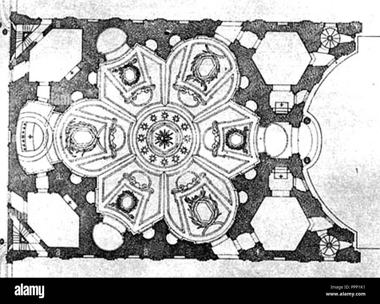 Borromini plan hi-res stock photography and images - Alamy