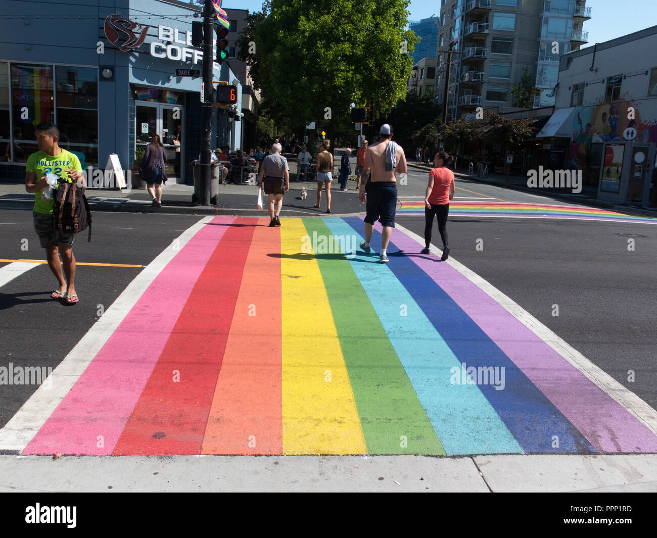 Vancouver pride festival hi-res stock photography and images - Alamy