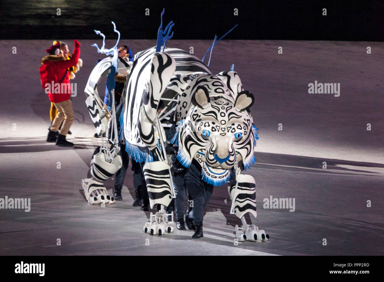 2018 olympic opening ceremony hi-res stock photography and images - Alamy