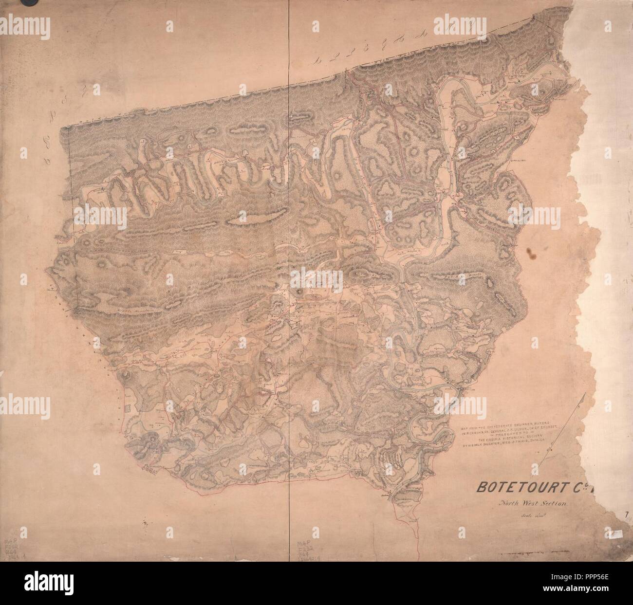 Botetourt Co. North west section Stock Photo - Alamy