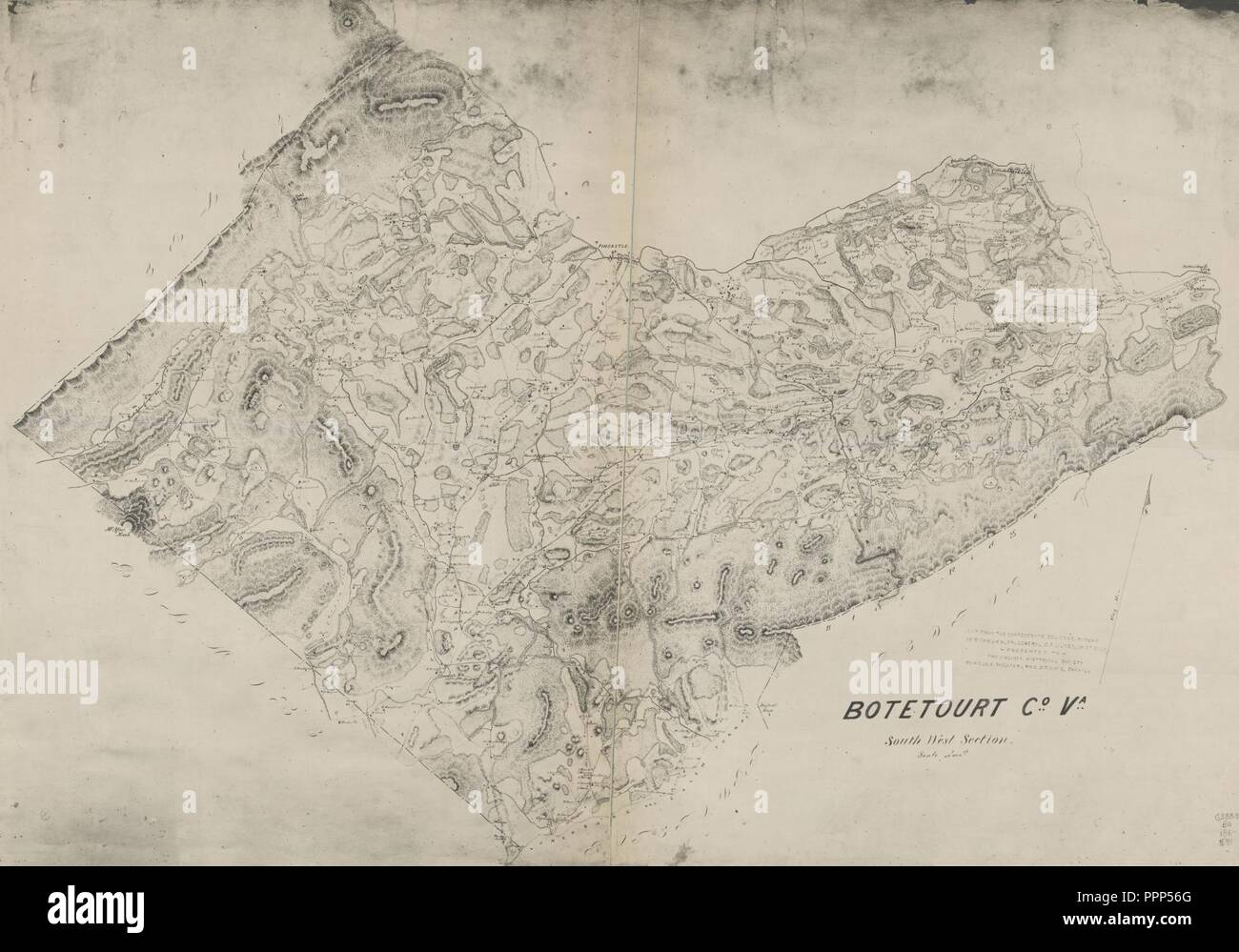 Botetourt Co., Va. - south west section Stock Photo - Alamy