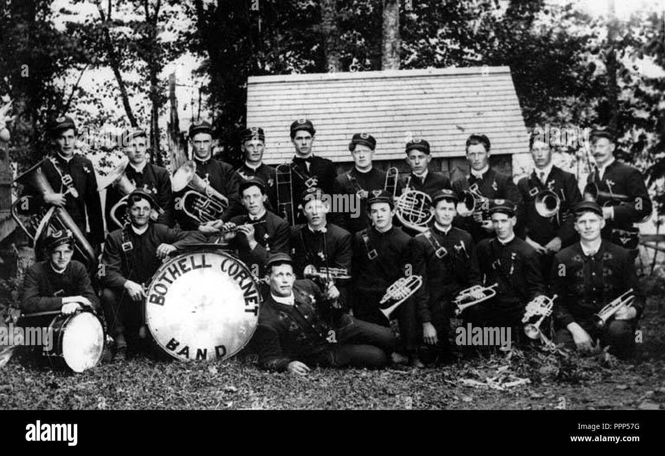 Bothell cornet band (CURTIS 939 Stock Photo - Alamy