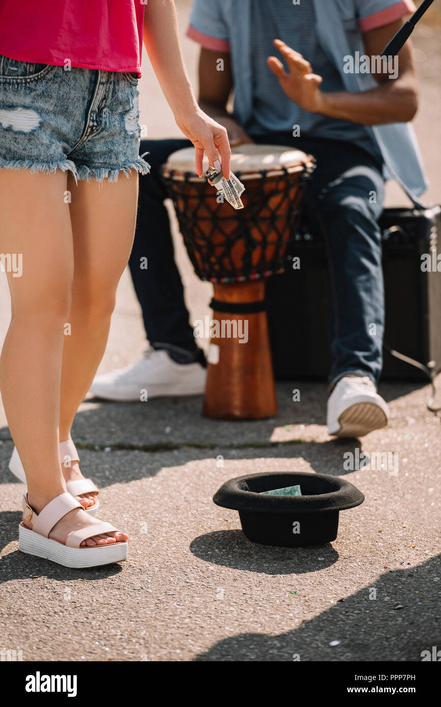 African woman playing djembe hi-res stock photography and images - Alamy