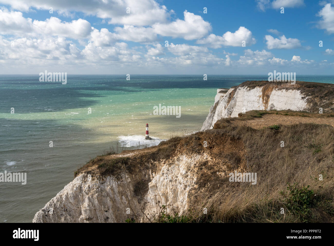 Beachy head lighthouse edge hi-res stock photography and images - Alamy