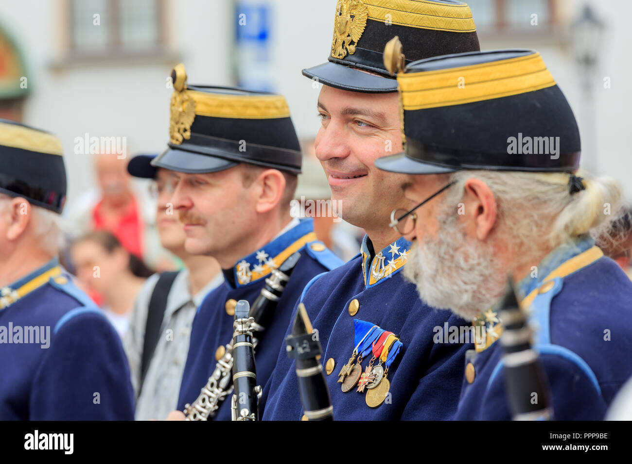 Austrian military music hi-res stock photography and images - Alamy