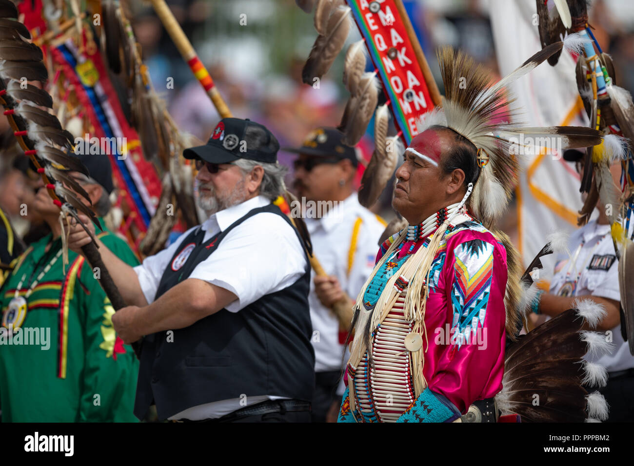Native american military veteran hi-res stock photography and images ...
