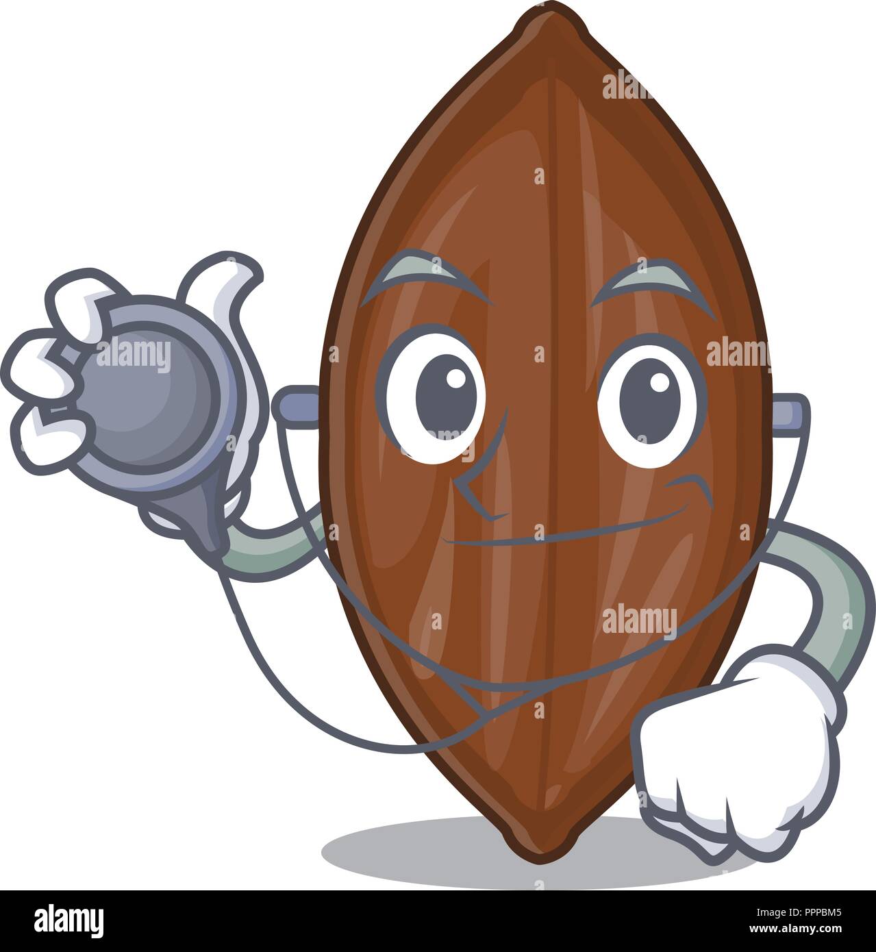Doctor pecan nuts on a cartoon table Stock Vector Image & Art - Alamy