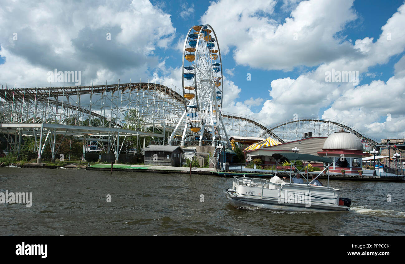 Lake Schaffer, Monticello, Indiana, USA, North America Stock Photo - Alamy