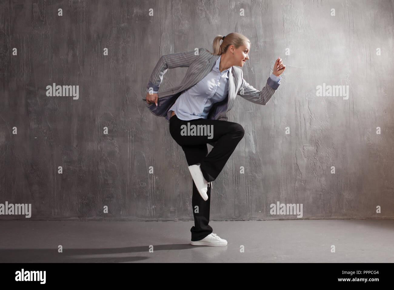 Low Power Pose High Resolution Stock Photography and Images - Alamy