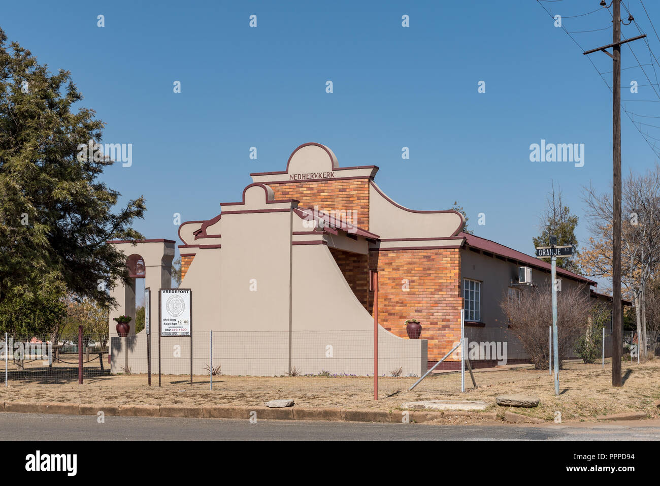 VREDEFORT, SOUTH AFRICA, AUGUST 2, 2018: The Netherdutch Reformed ...