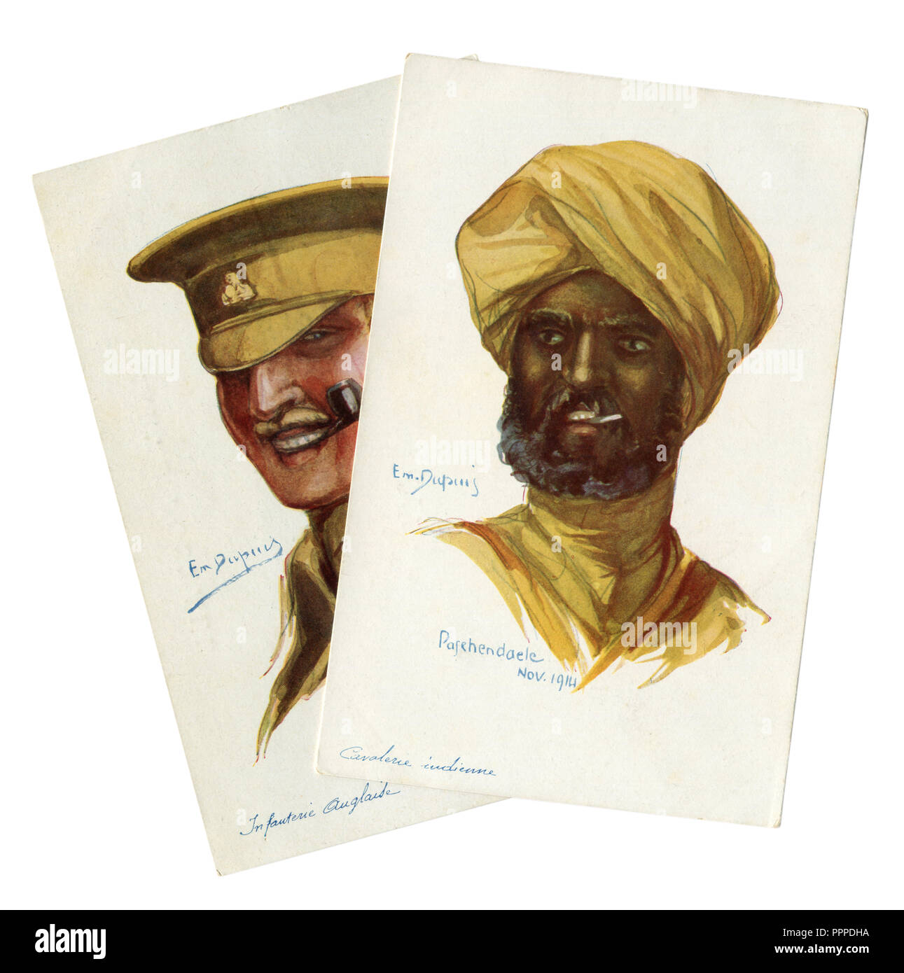 Vintage england 1918 Cut Out Stock Images & Pictures - Alamy