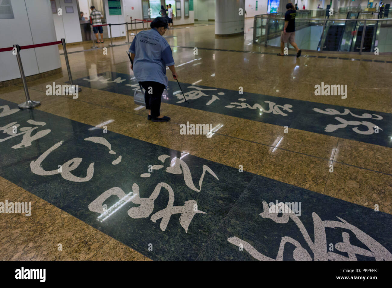 Singapore, metro, chinatown Station, The Phoenix's-Eye Domain by Tan ...