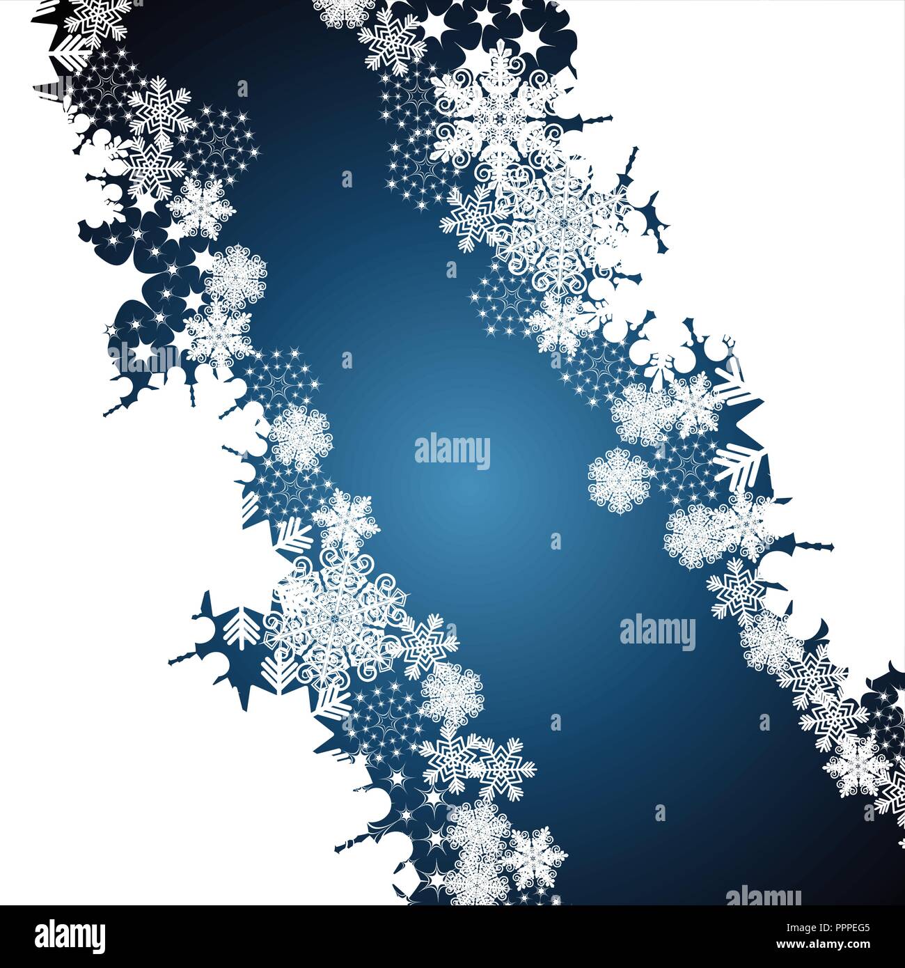 Frost border Stock Vector Images - Alamy