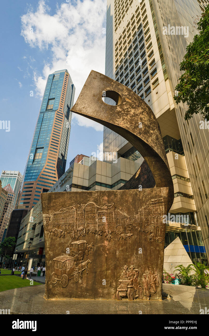 Singapore, the work of Yang-Ying Feng is standing at the heart of ...