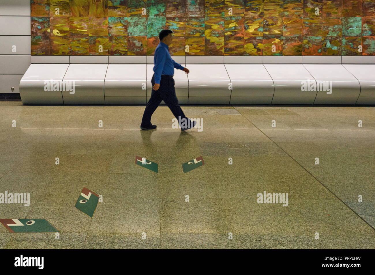 Singapore, Clark Quay MRT Station - The Reflections by Chua Ek Kay ...
