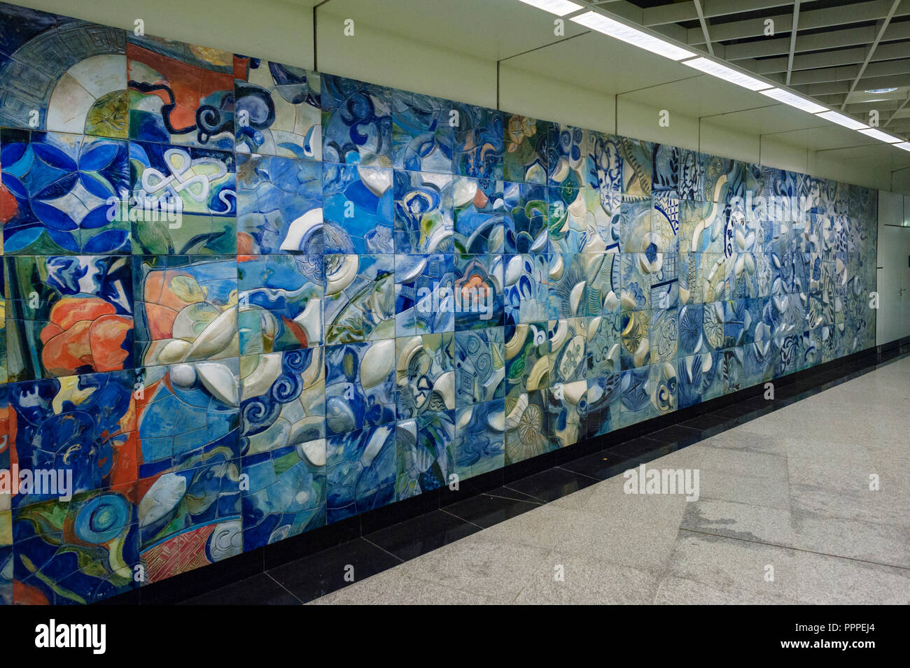 Singapore, Clark Quay MRT Station - The Reflections by Chua Ek Kay ...