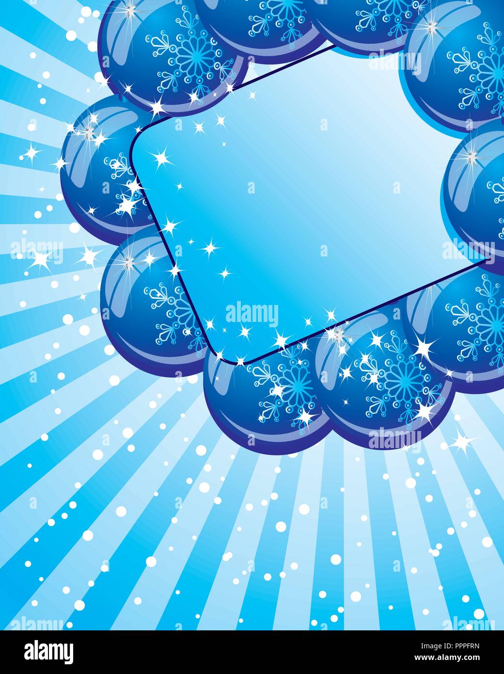 Festive closeup christmas tree Stock Vector Images - Alamy