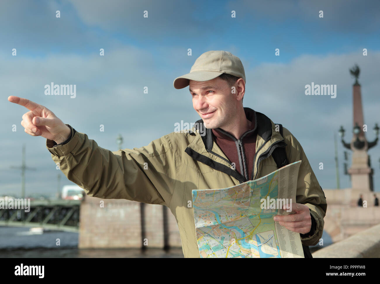 Neva river map hi-res stock photography and images - Alamy