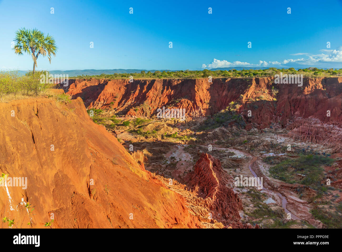The red tsingy of Antsiranana (Diego Suarez), Madagascar Stock Photo ...