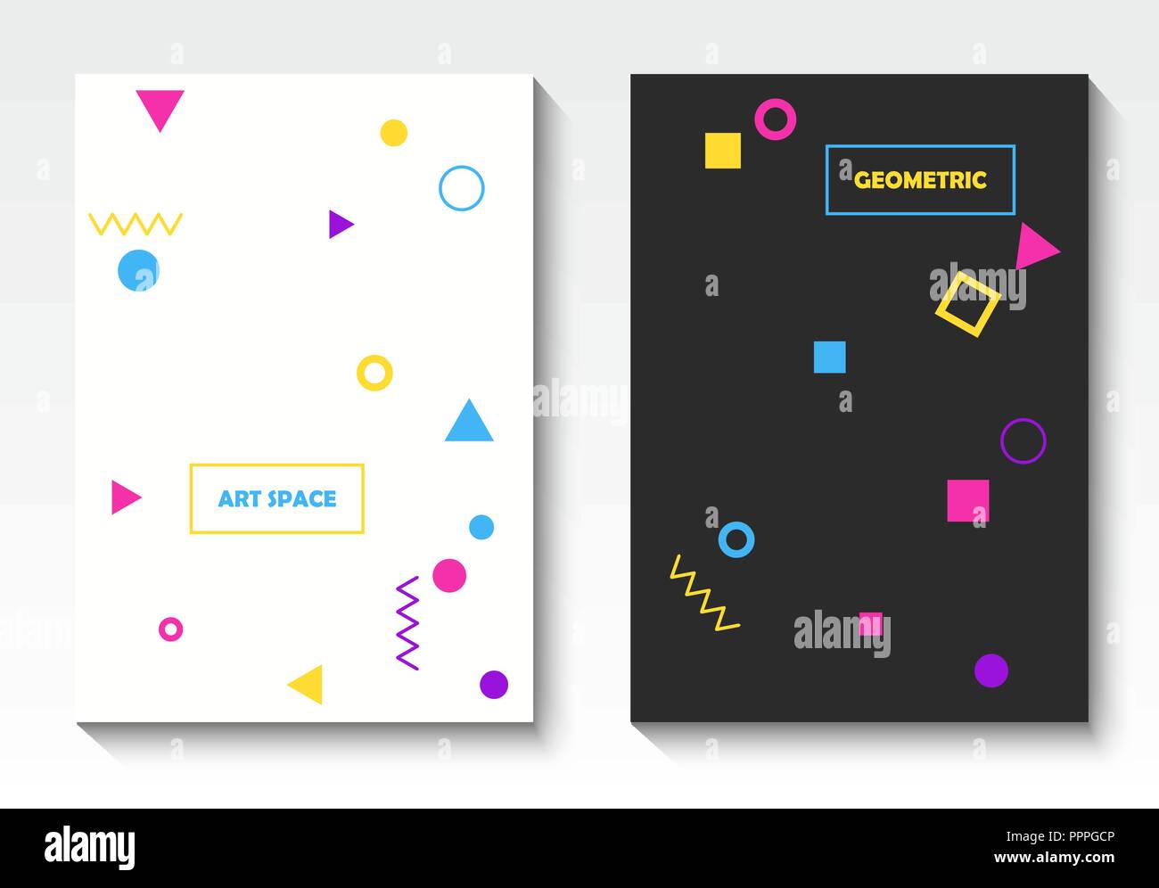 Pop art blue flat Stock Vector Images - Alamy