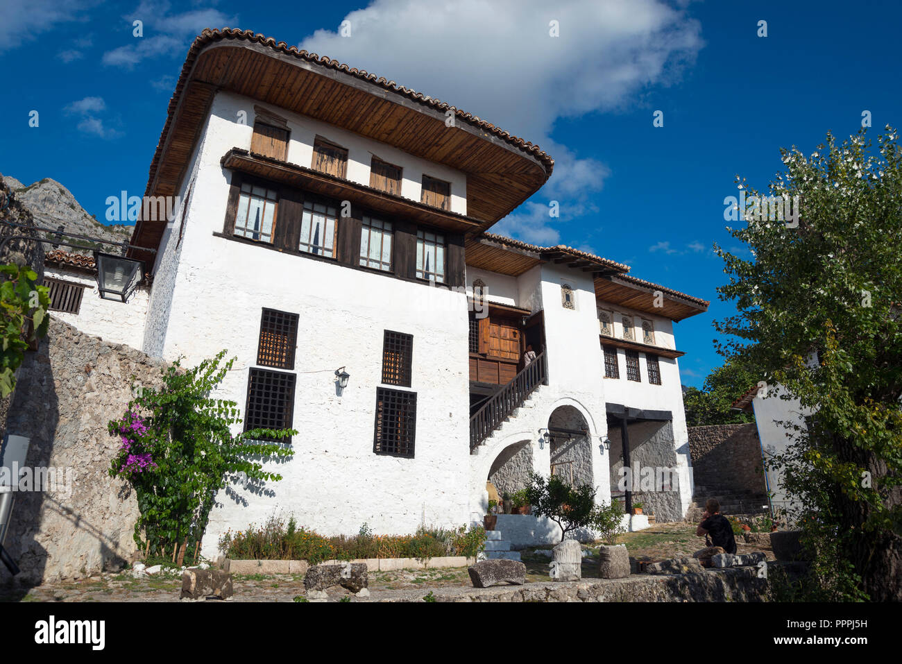 Ethnographic Museum, Castle, Kruje, Albania Stock Photo - Alamy