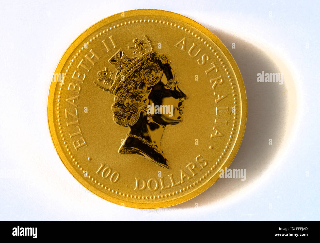 Australian gold coin hi-res stock photography and images - Alamy