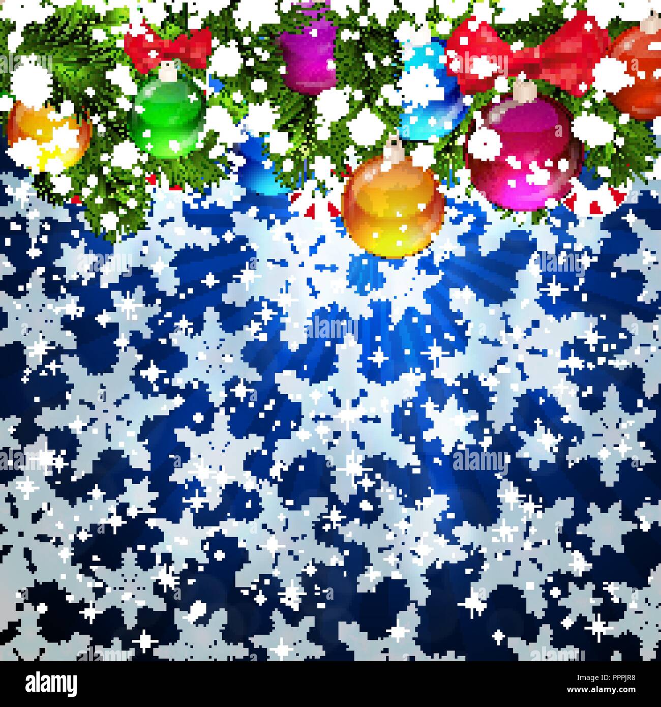 Abstract falling lights bokeh Stock Vector Images - Alamy