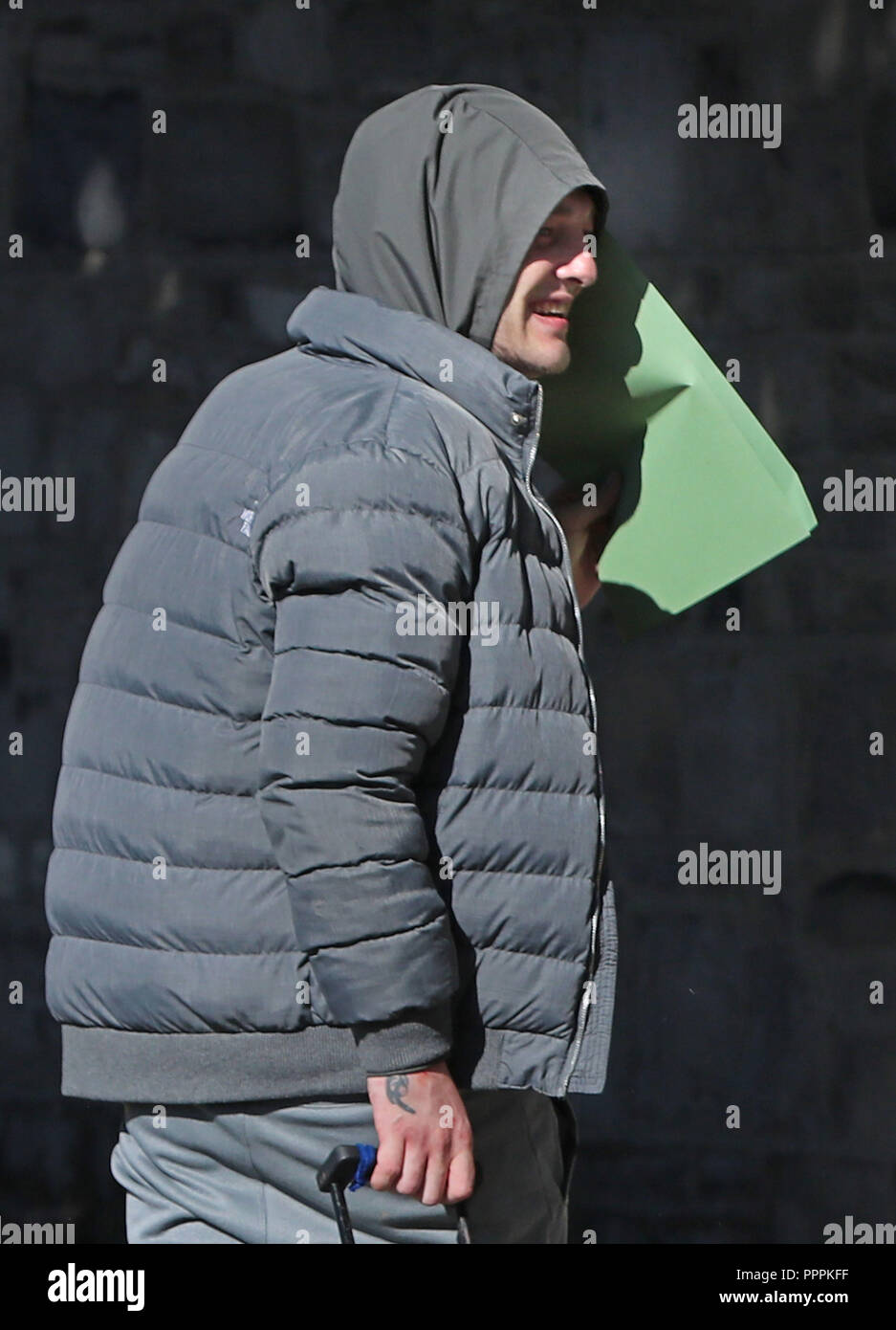 Patrick kehoe leaves criminal courts justice hi-res stock photography ...