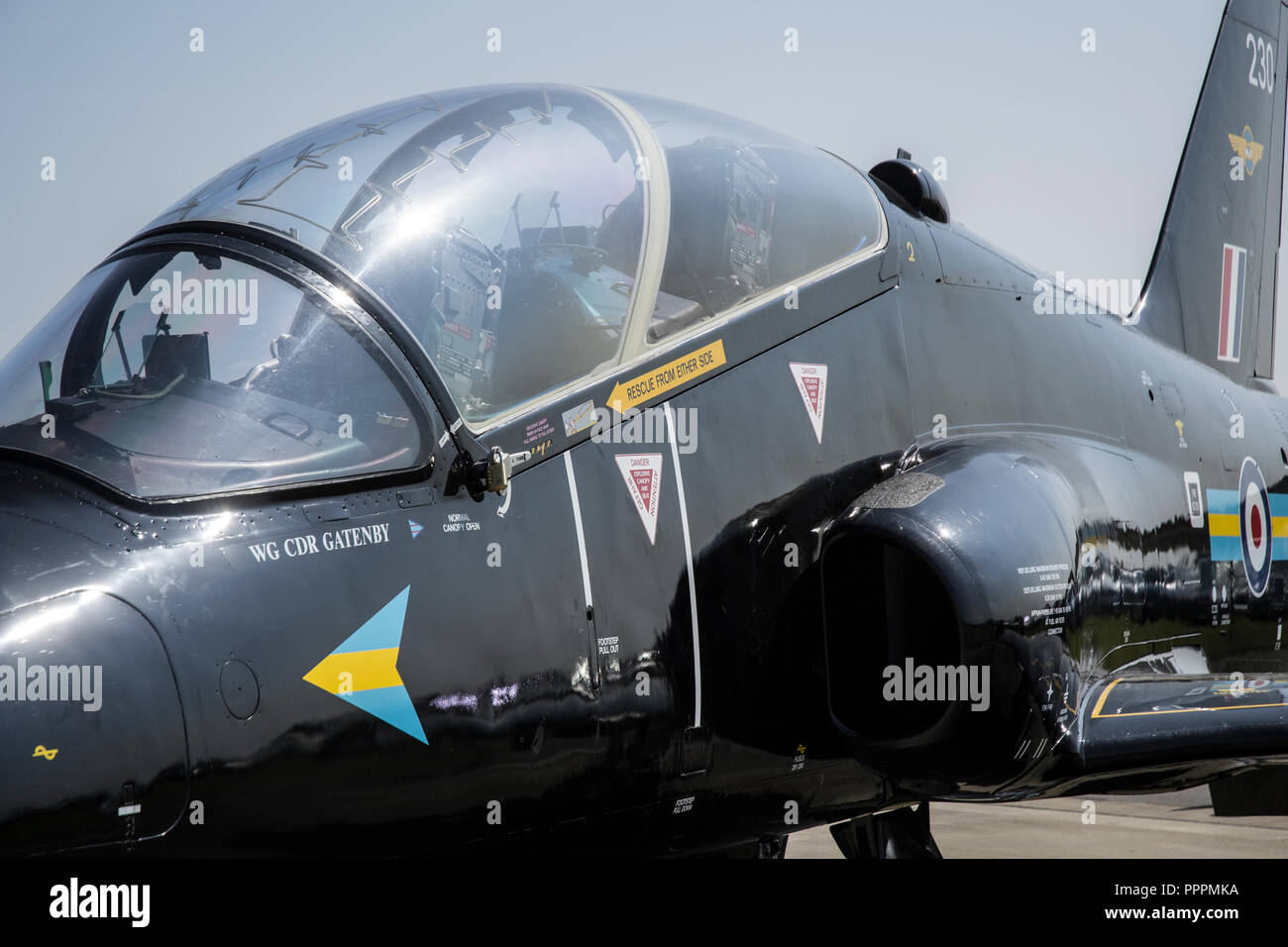 BAe Hawk RAF Jet Trainer Stock Photo - Alamy