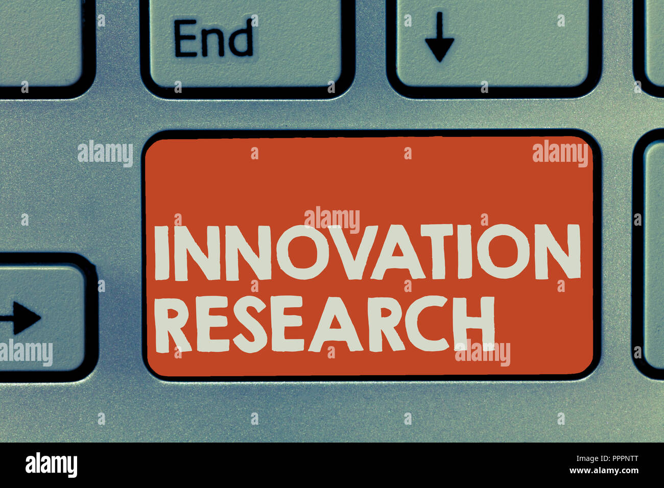 Text sign showing Innovation Research. Conceptual photo Existing ...