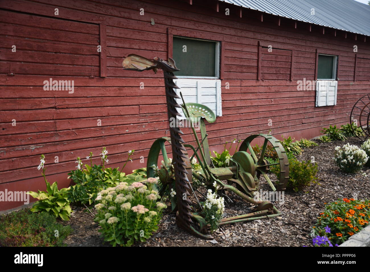 Antique Farm Equipment Stock Photo - Alamy