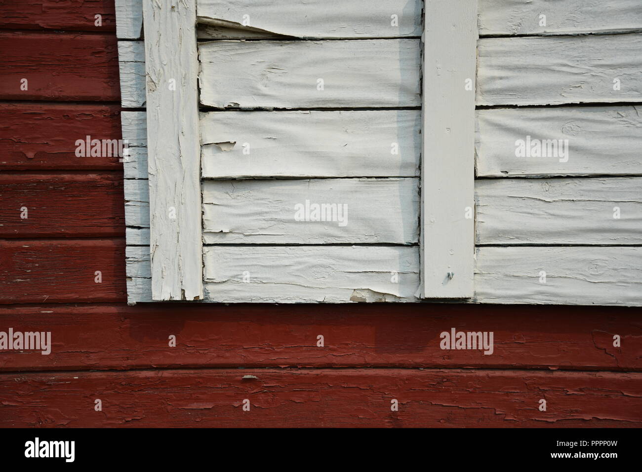 Weathered Window Shutter Stock Photo - Alamy