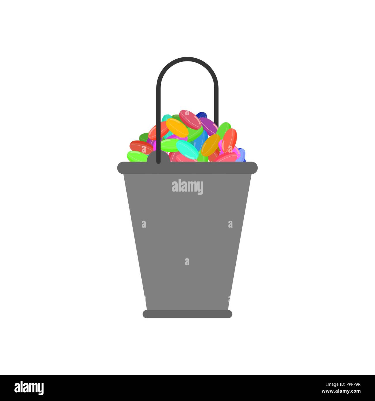 Halloween treats chocolate black Stock Vector Images - Alamy