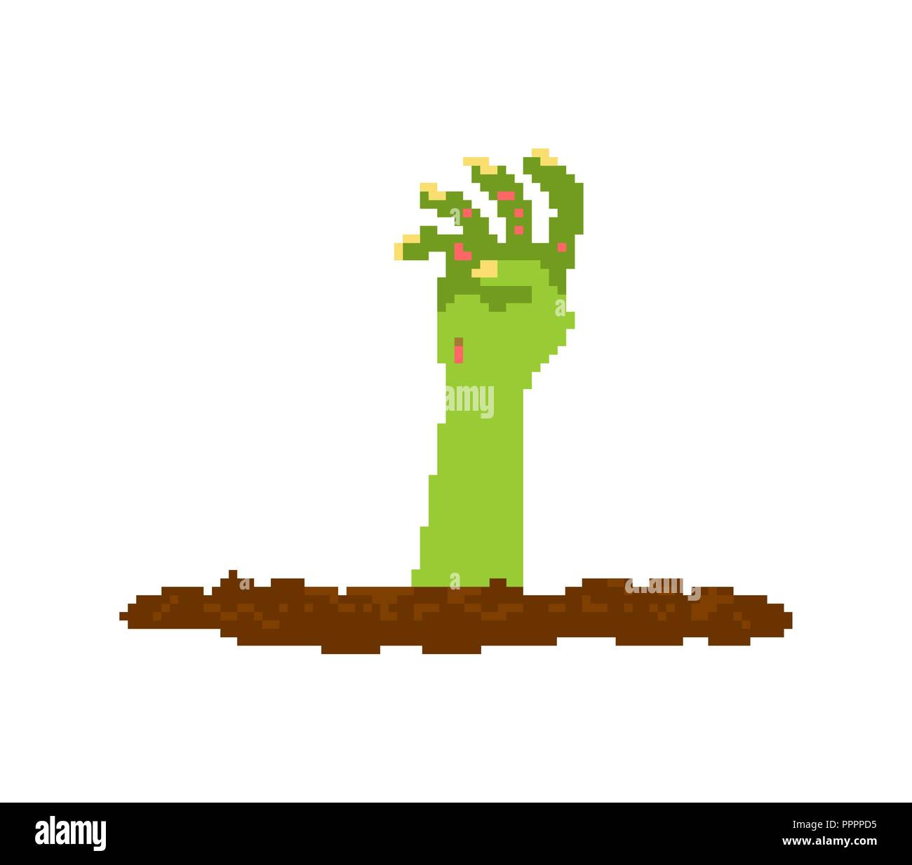 Gesture scary creepy man gesture Stock Vector Images - Alamy