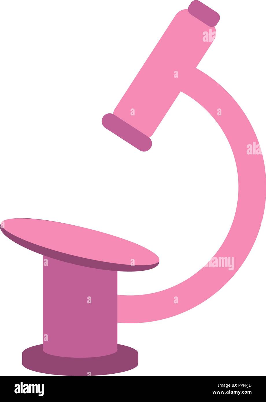 Cancer microscope Stock Vector Images - Alamy