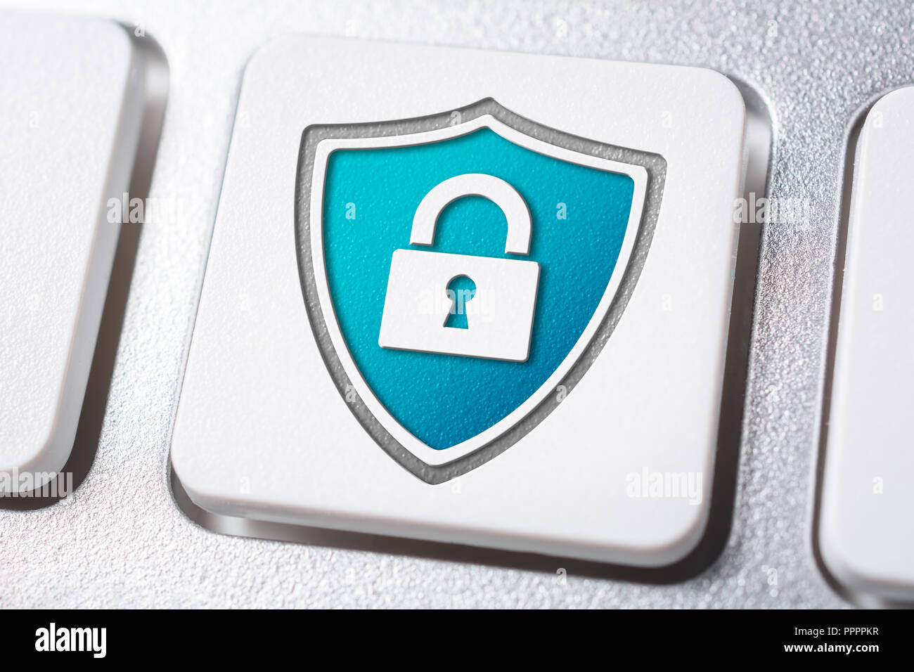 Unsecured shield hi-res stock photography and images - Alamy