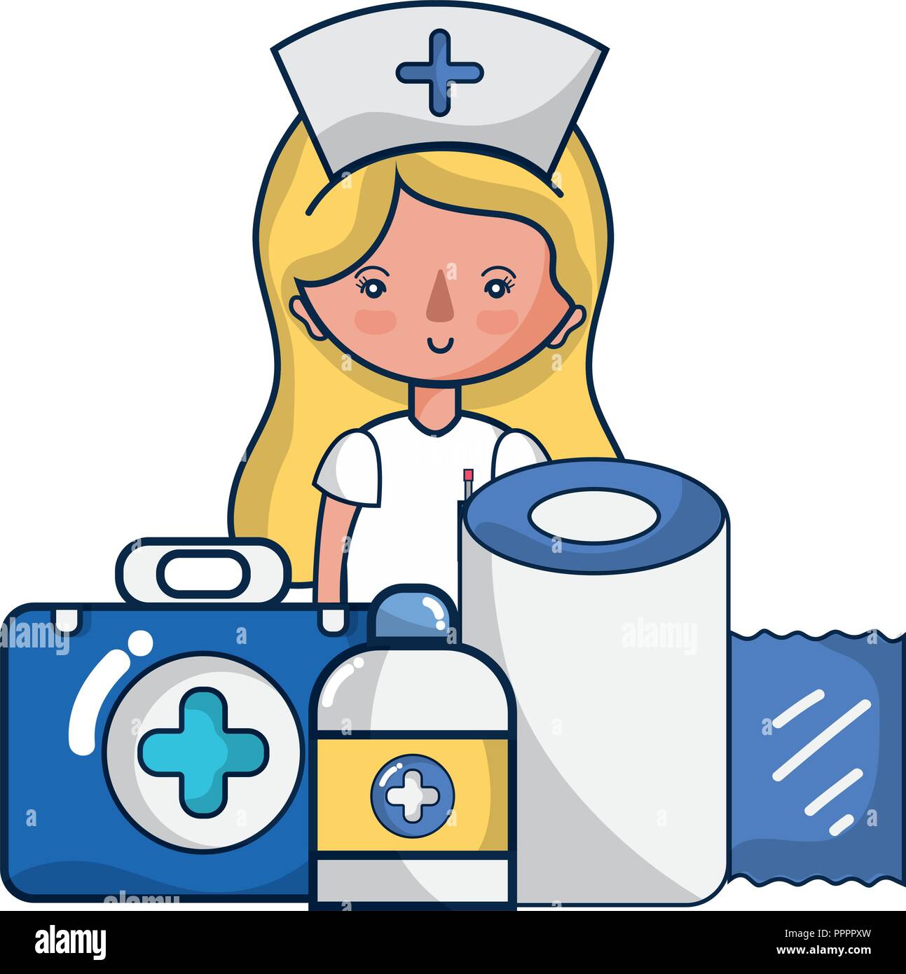 Woman doctor and medical cartoons Stock Vector Image & Art - Alamy