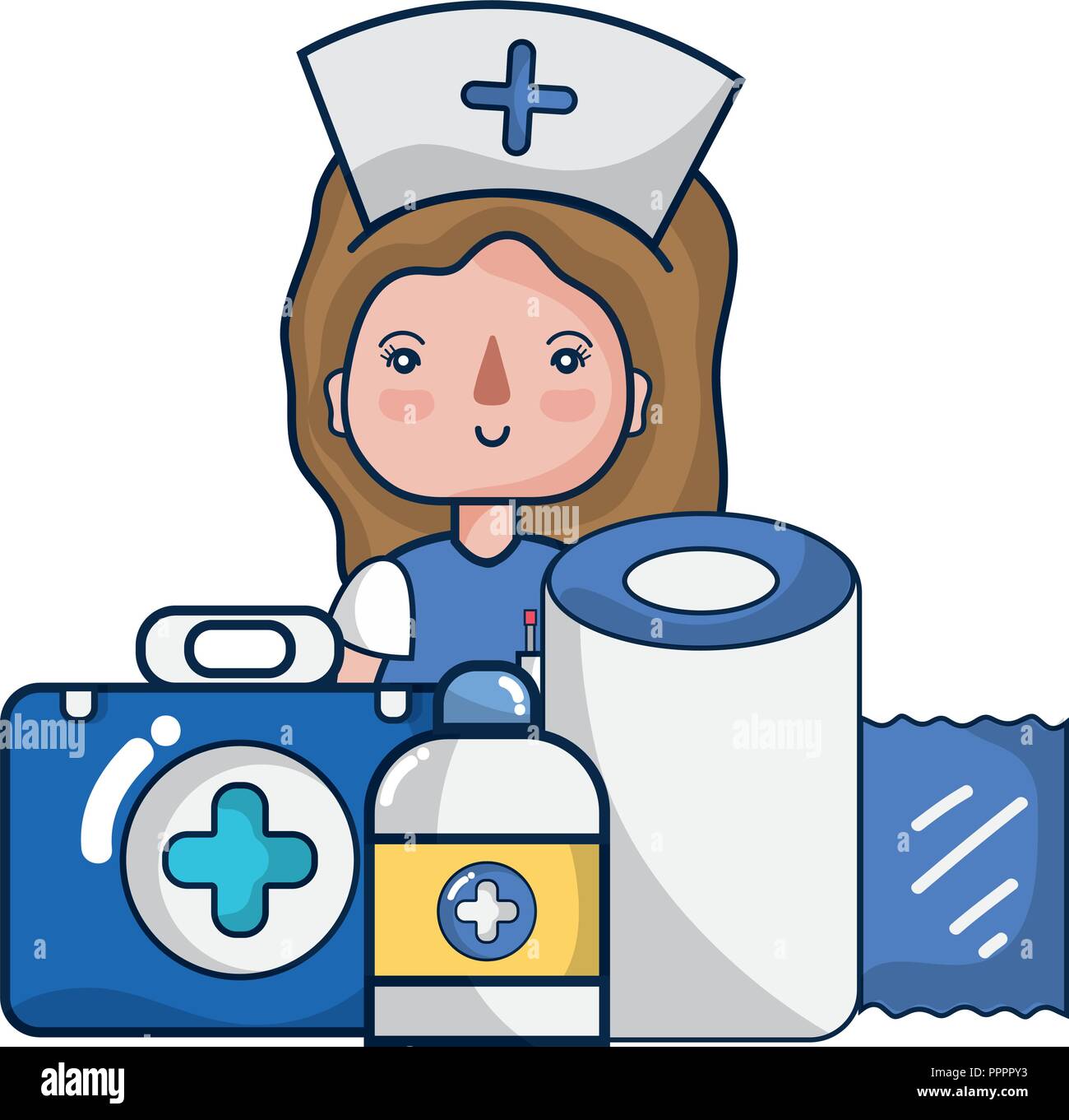 Woman doctor and medical cartoons Stock Vector Image & Art - Alamy
