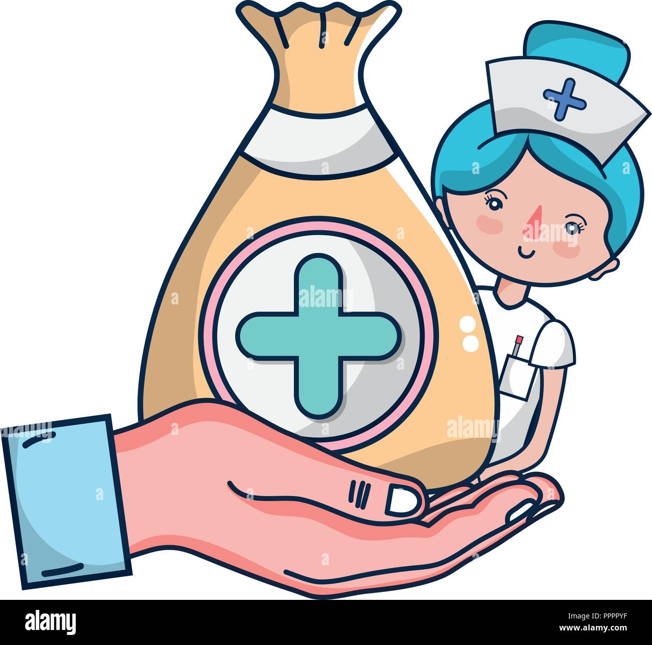 Woman doctor and medical cartoons Stock Vector Image & Art - Alamy