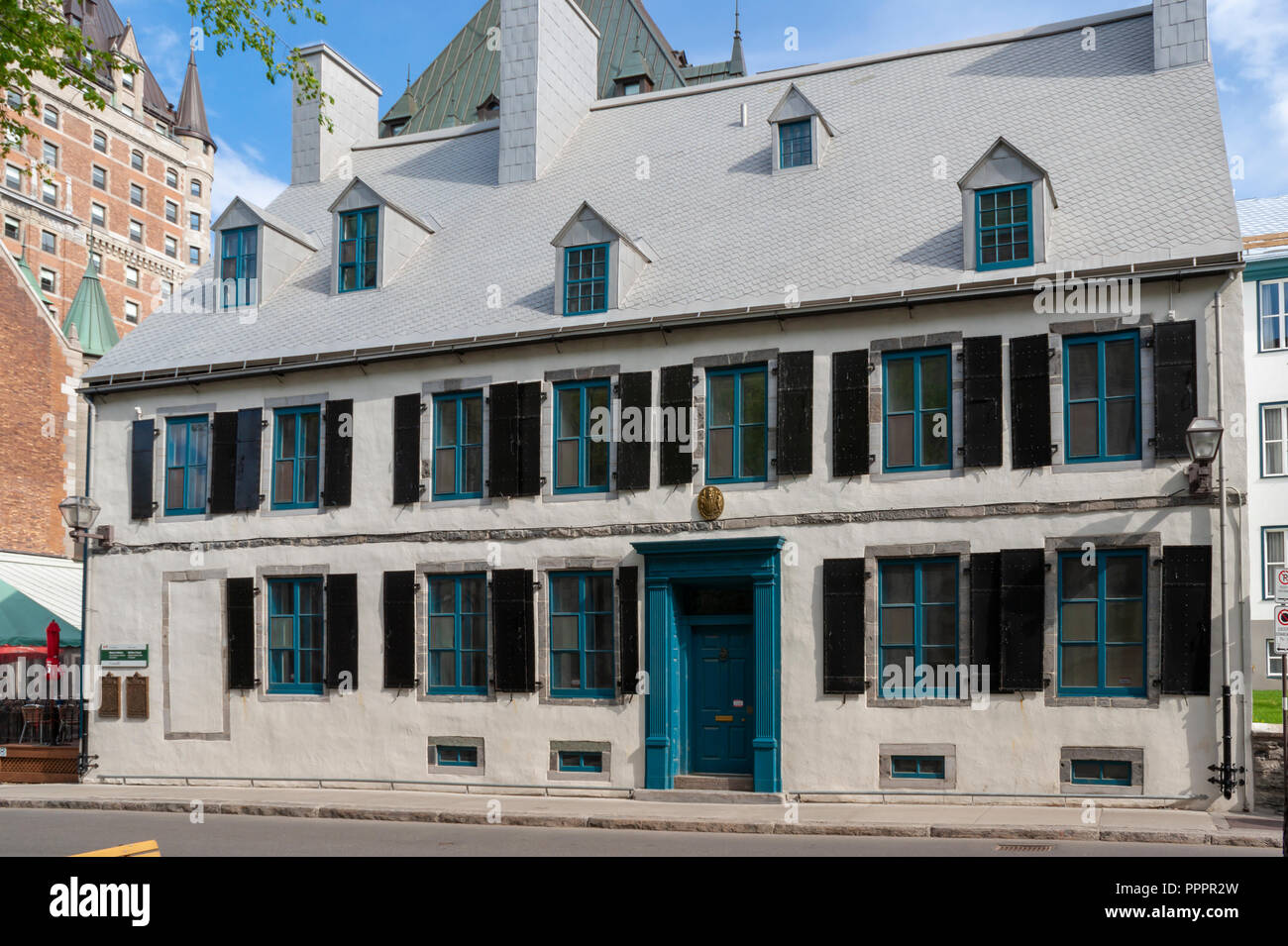 Located in a beautiful house of the 18th century hi-res stock ...