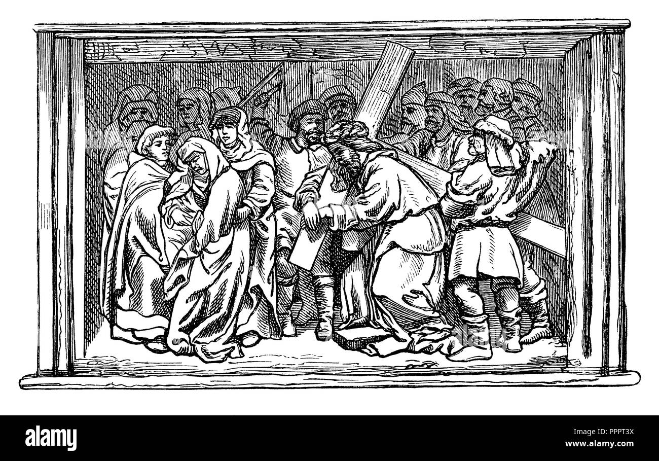 Station de kreuzweg Cut Out Stock Images & Pictures - Alamy